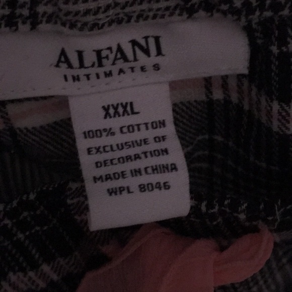 Alfani | Intimates & Sleepwear | Alfani Flannel Pajama Pants In ...